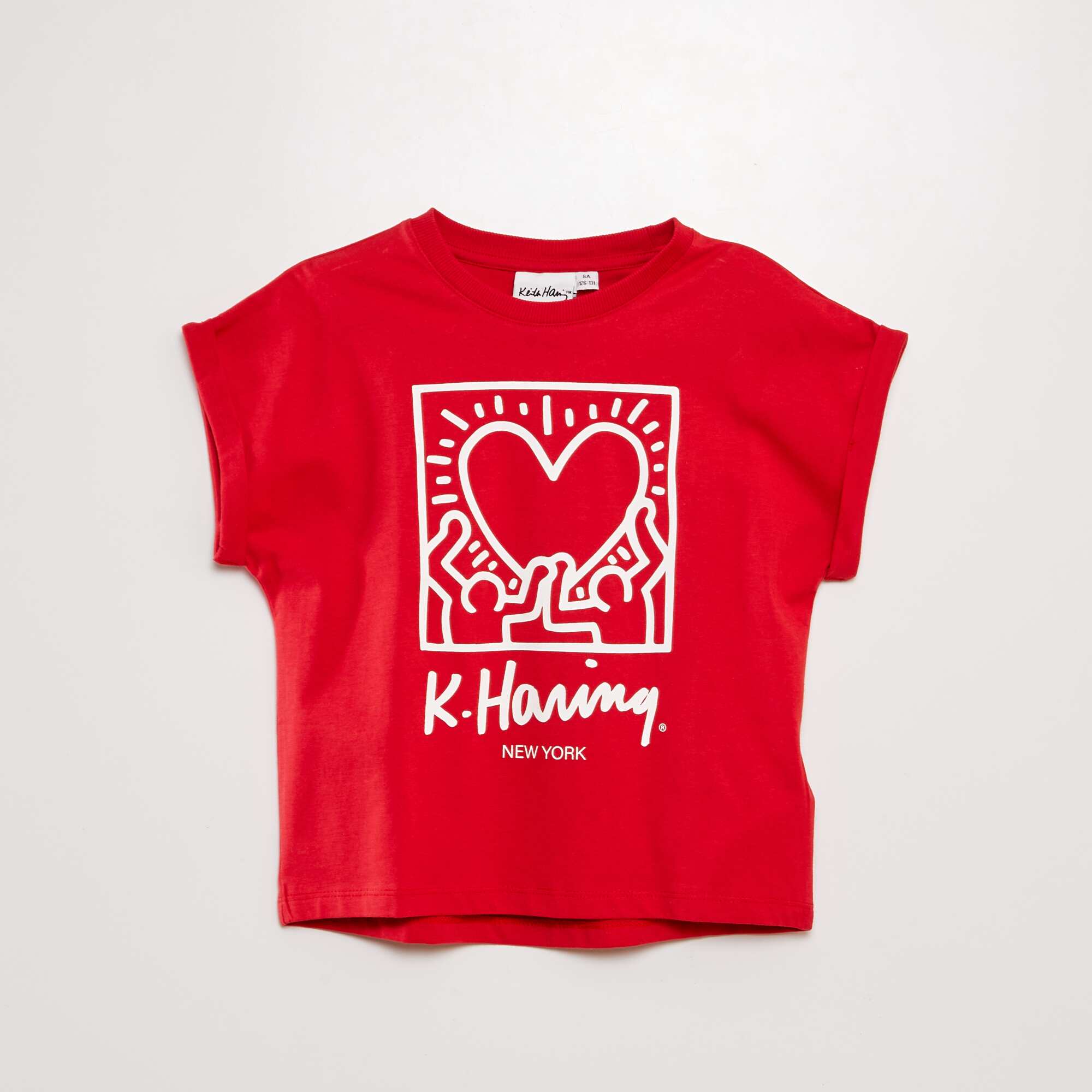 Keith Haring T-shirt - Valentine's Day RED – Kiabi
