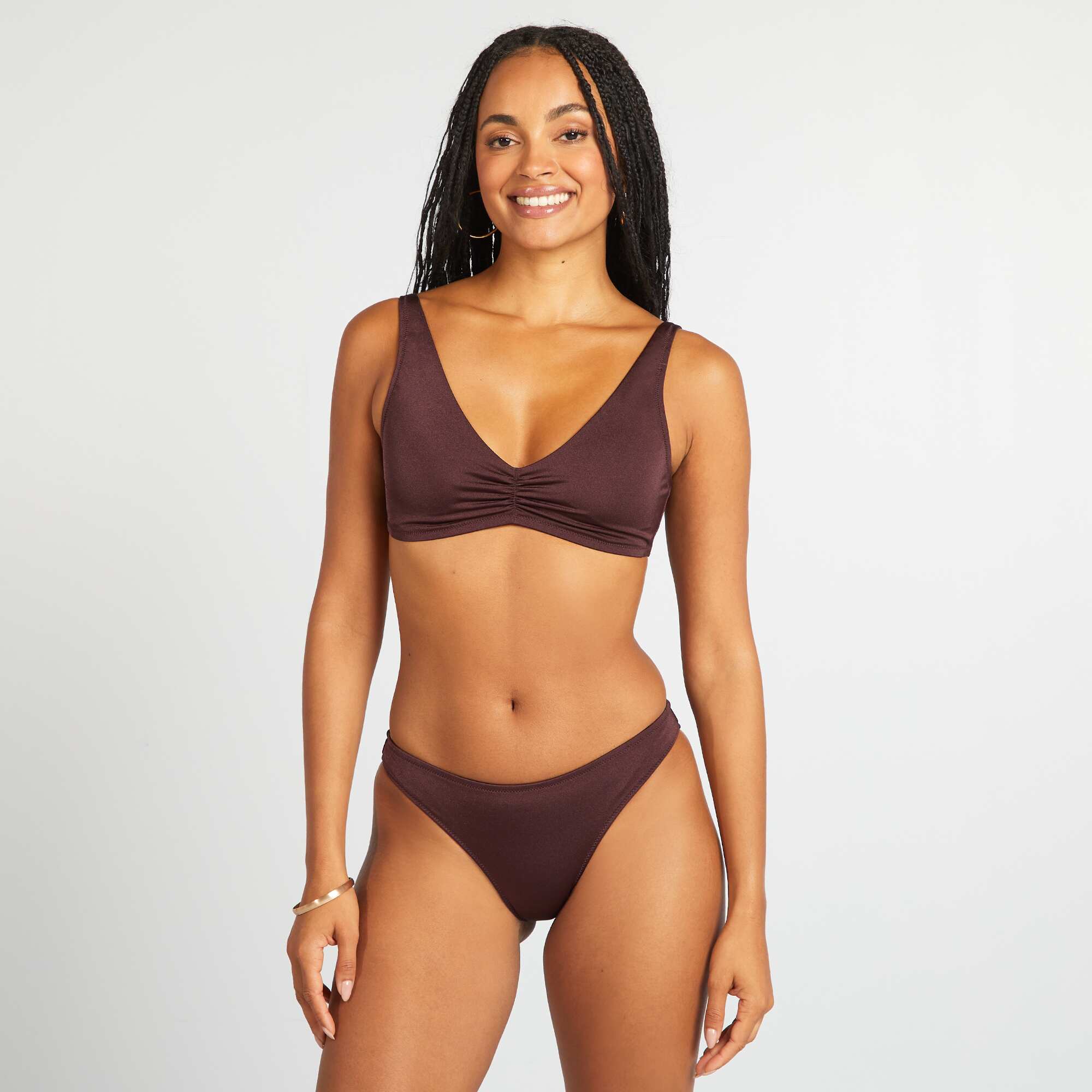 Basic bikini bottoms PURPLE – Kiabi