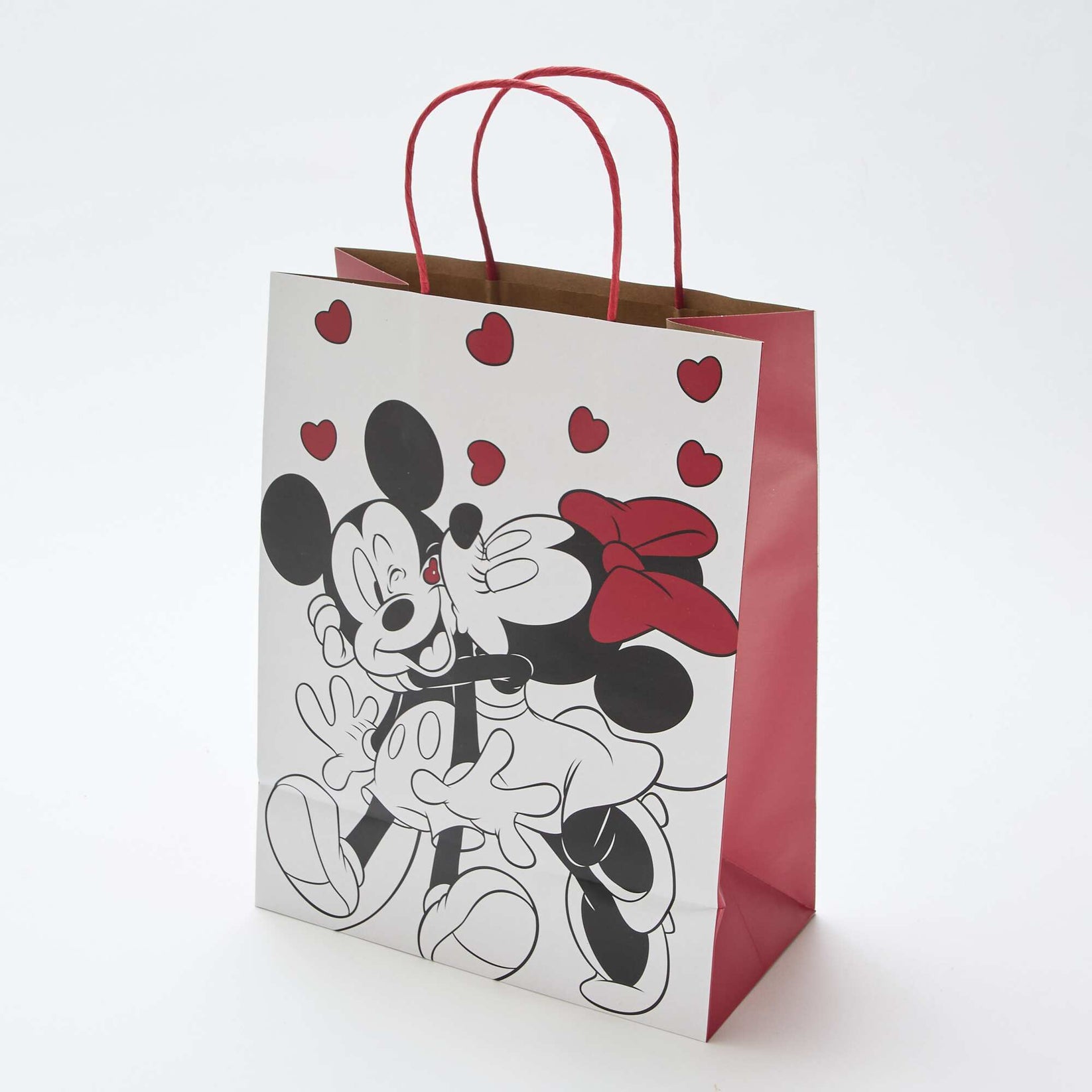 'Stitch' paper gift bag BEIGE – Kiabi