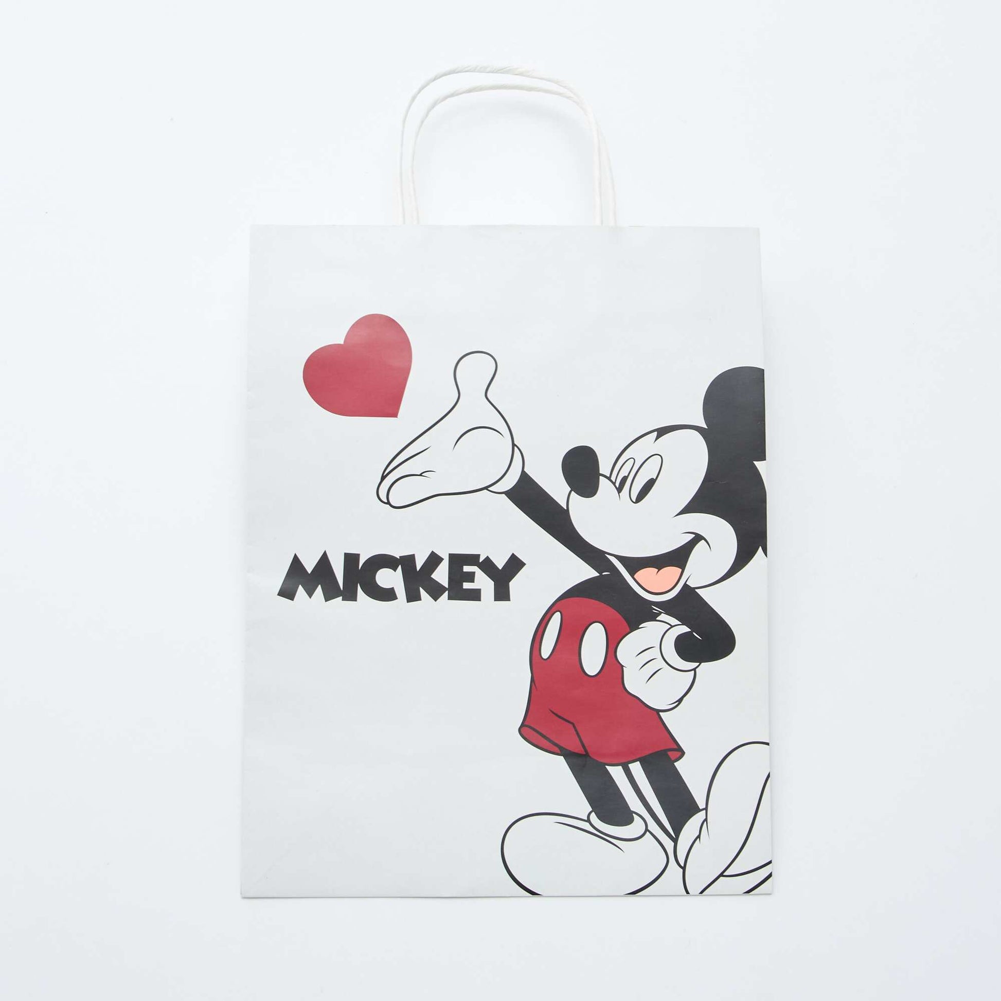 'Stitch' paper gift bag BEIGE – Kiabi