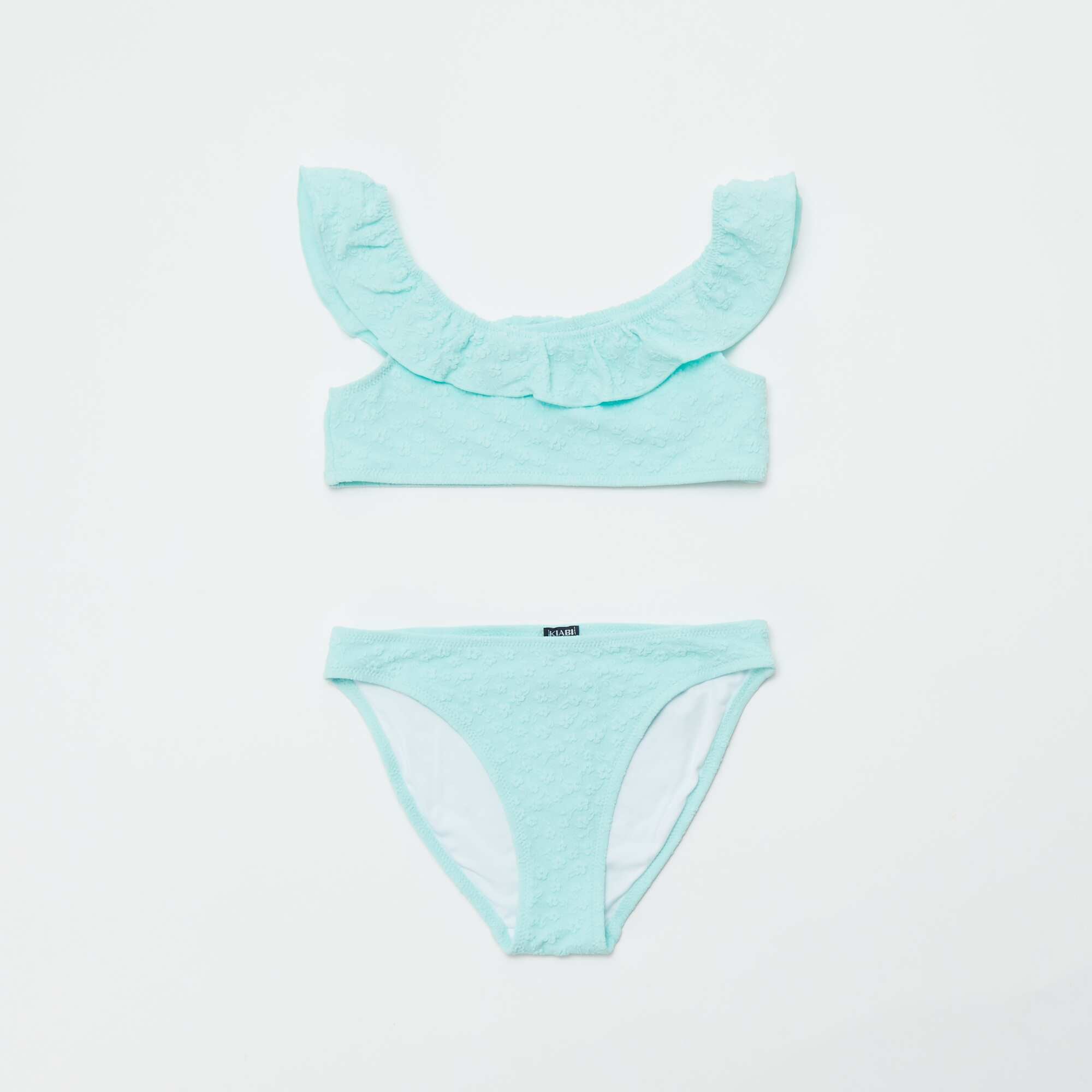 Embroidered swimsuit - Two-piece BLUE – Kiabi