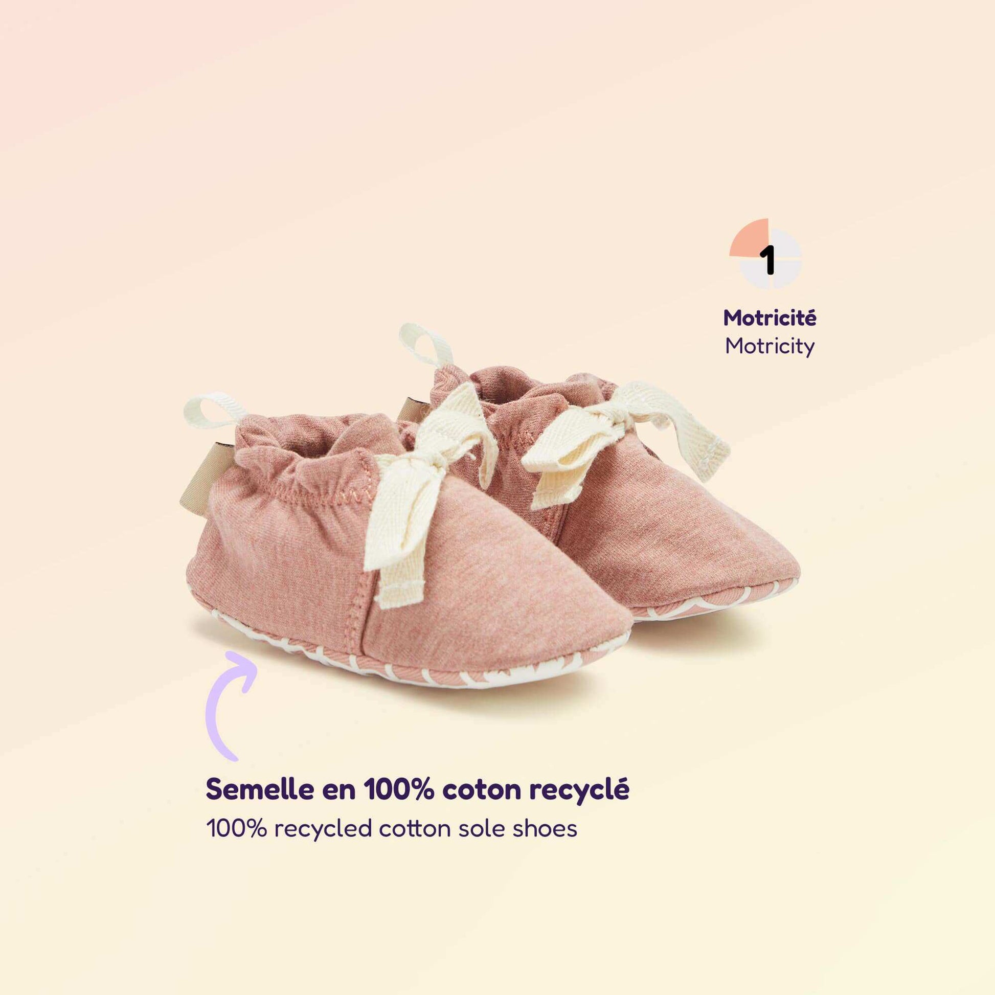 Baby 'Turning Over' Mobility Slippers - Kitchoun PINK – Kiabi