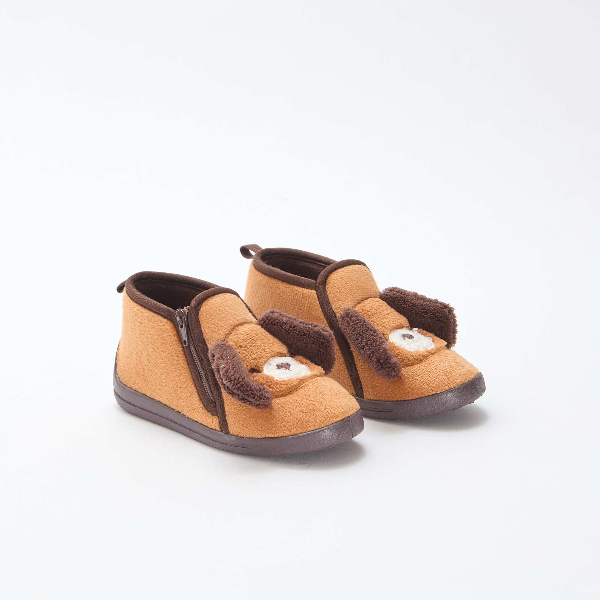 Super soft deck slippers BROWN – Kiabi