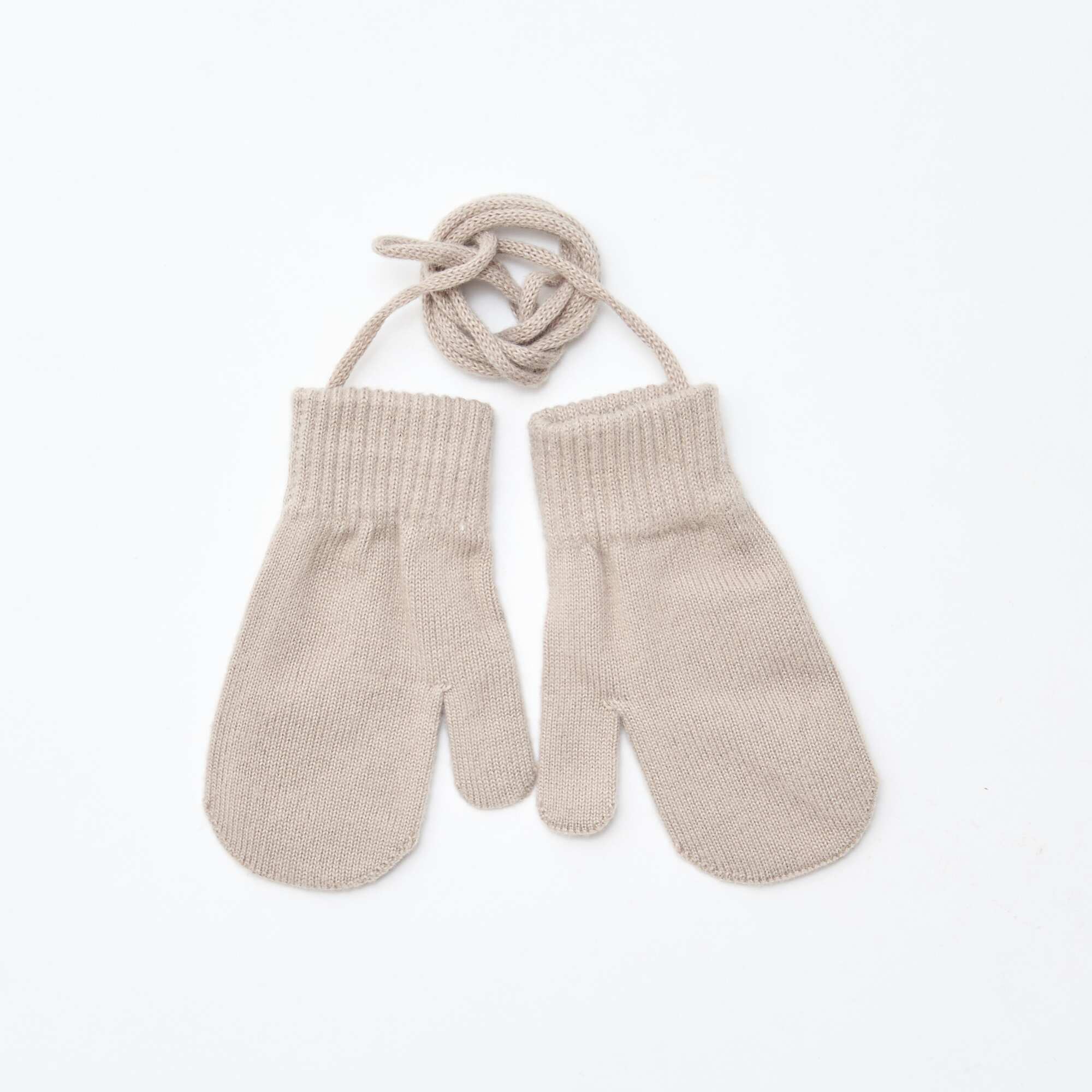 Knitted Mitten Set BEIGE – Kiabi