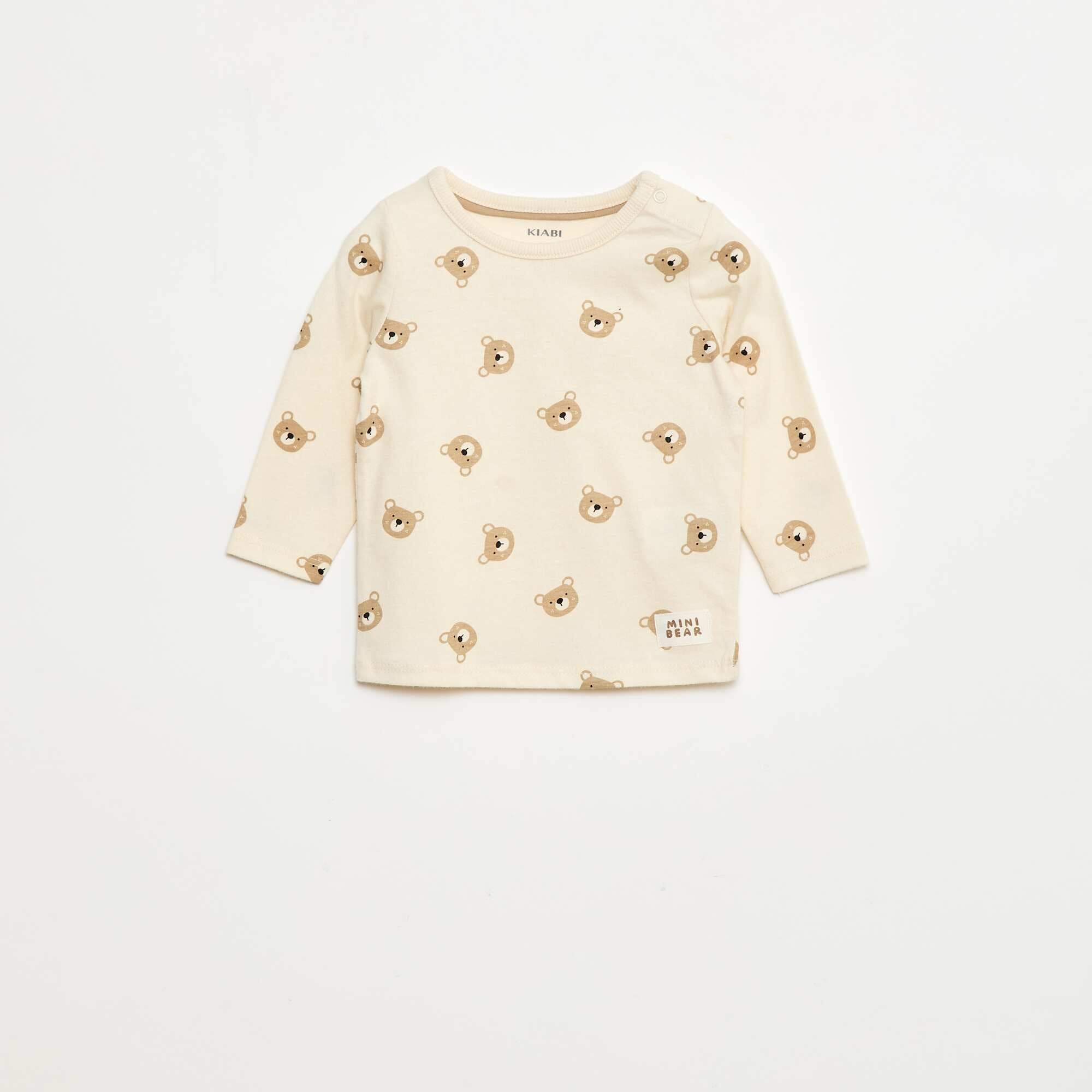 Animated Print T-shirt WHITE – Kiabi