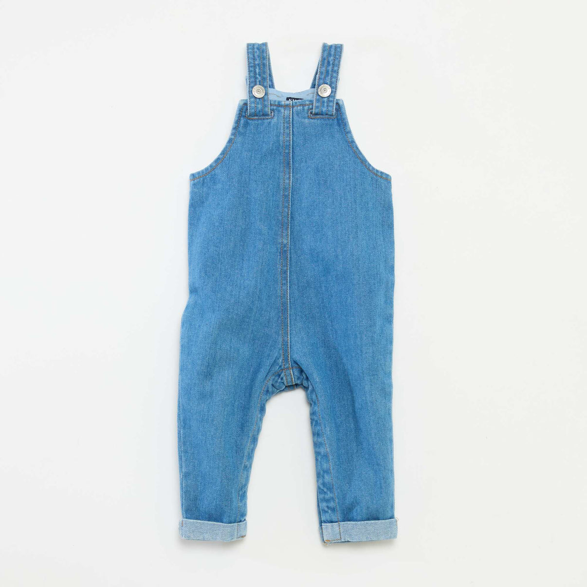 Cotton Denim Bubble Overalls BLUE – Kiabi