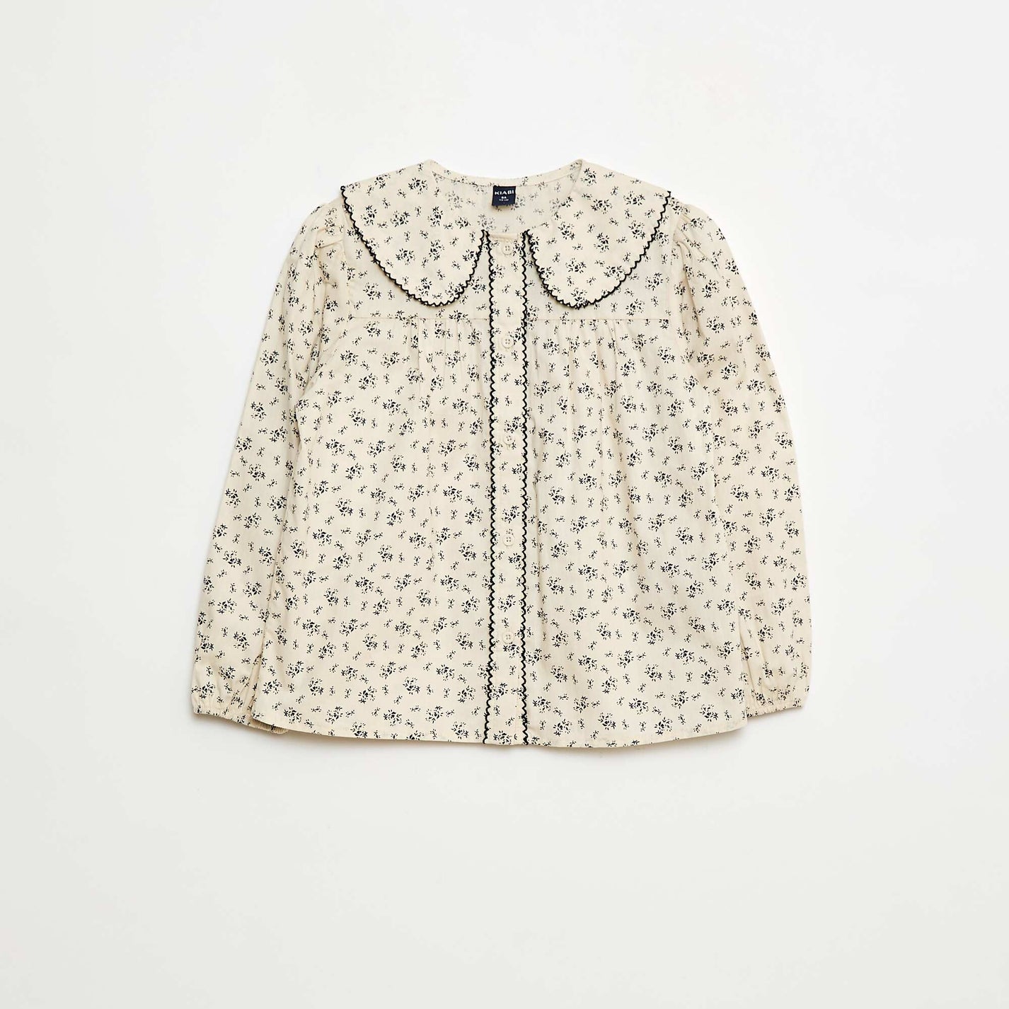 Fancy Floral Blouse WHITE – Kiabi