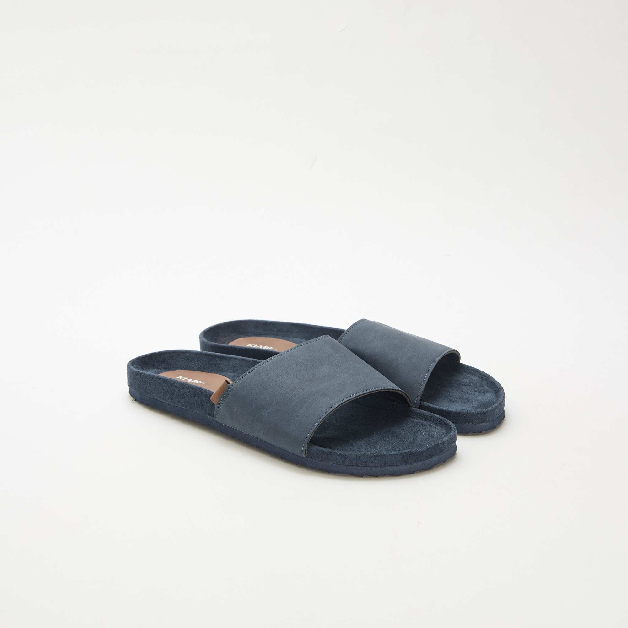 Single Strap Mules BLUE – Kiabi