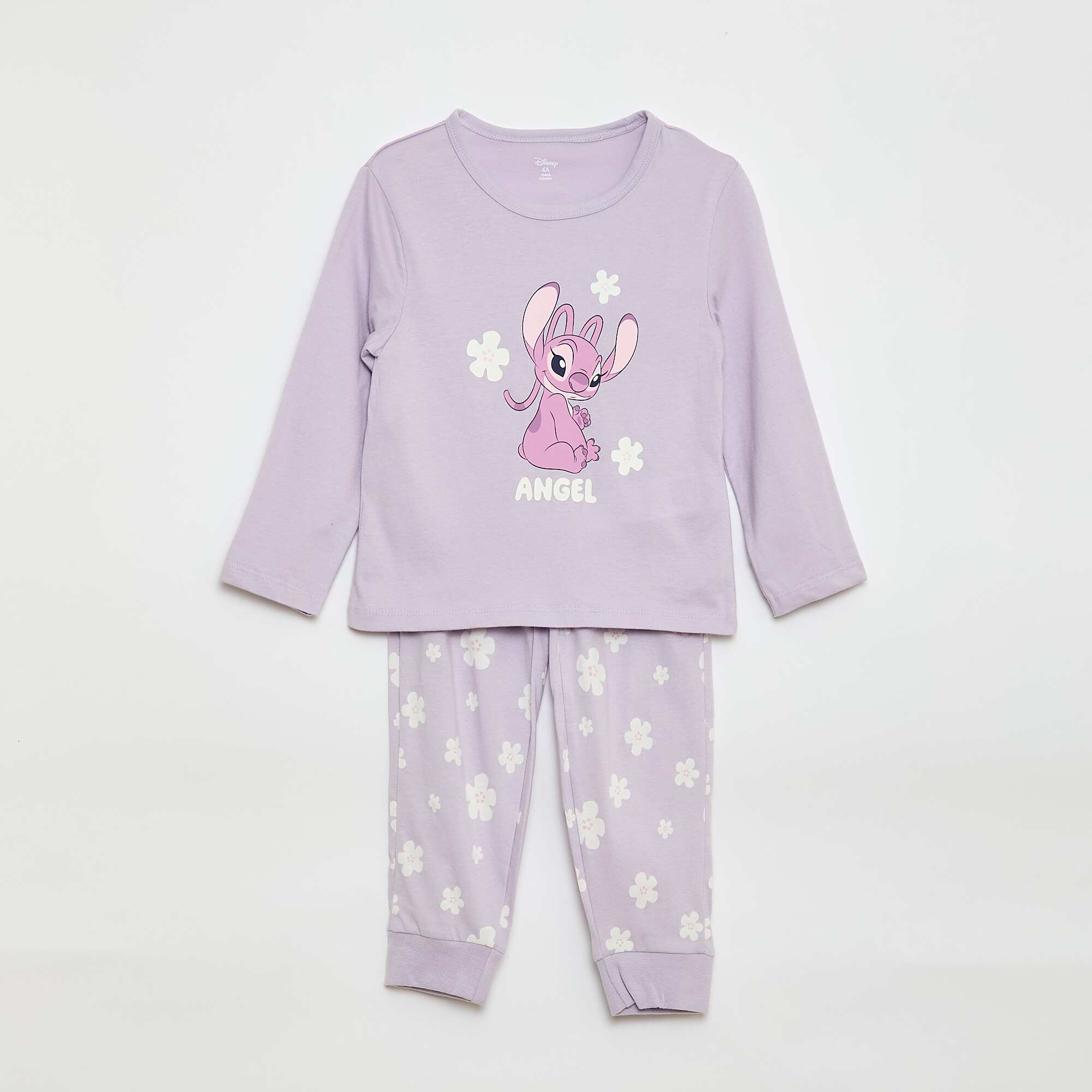 Disney 'Stitch' Long Pajama Set - 2 pieces PURPLE – Kiabi
