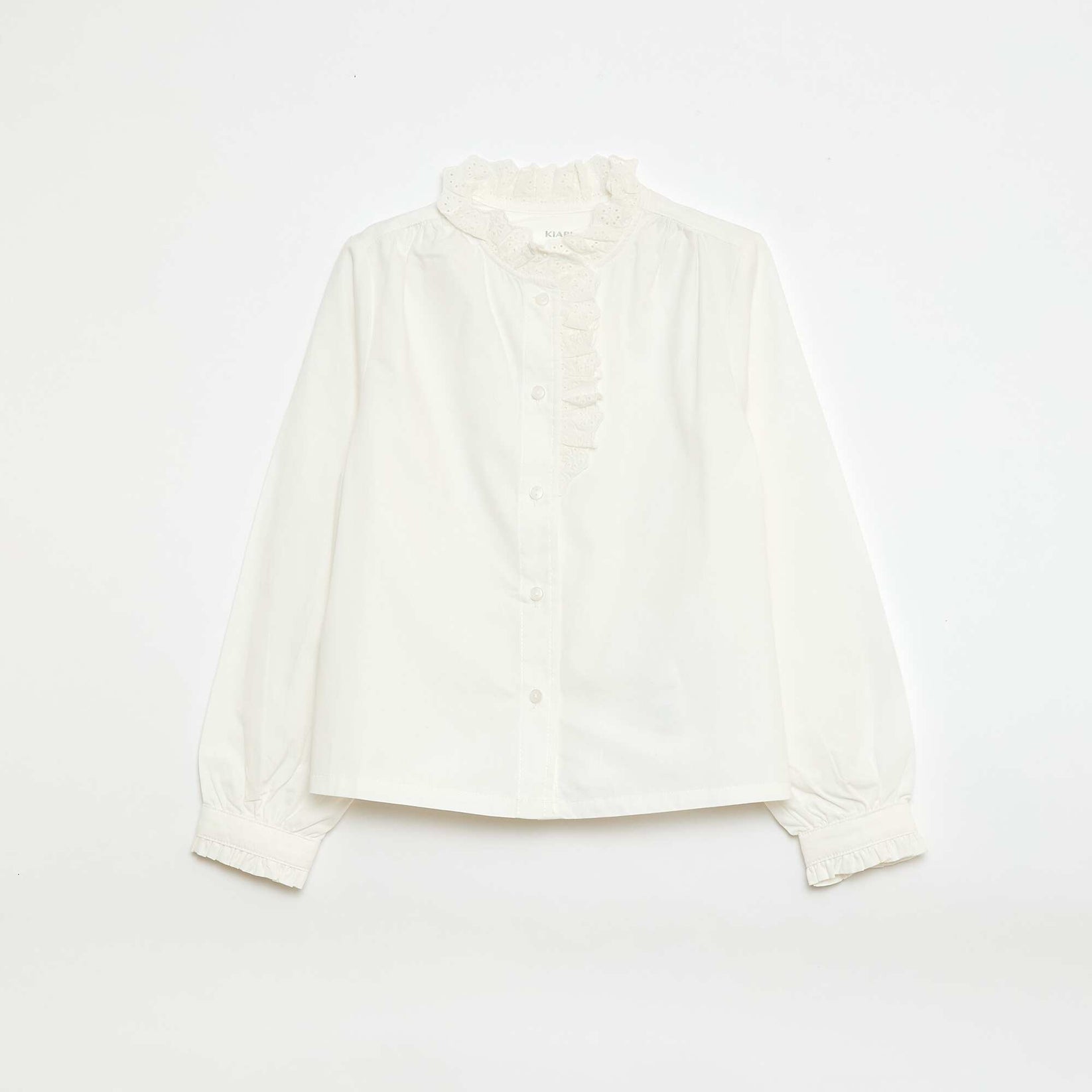 Fancy Collar Shirt WHITE – Kiabi