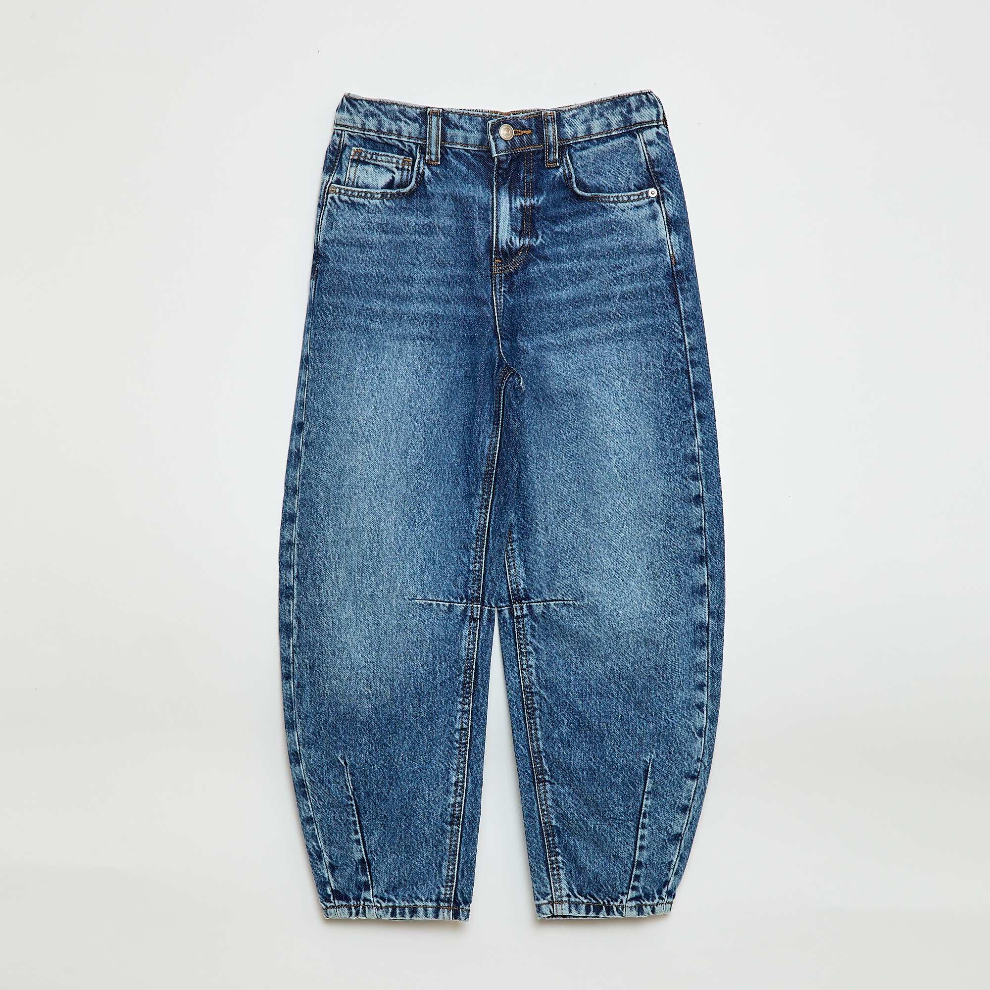 Balloon Fit Jeans BLUE – Kiabi